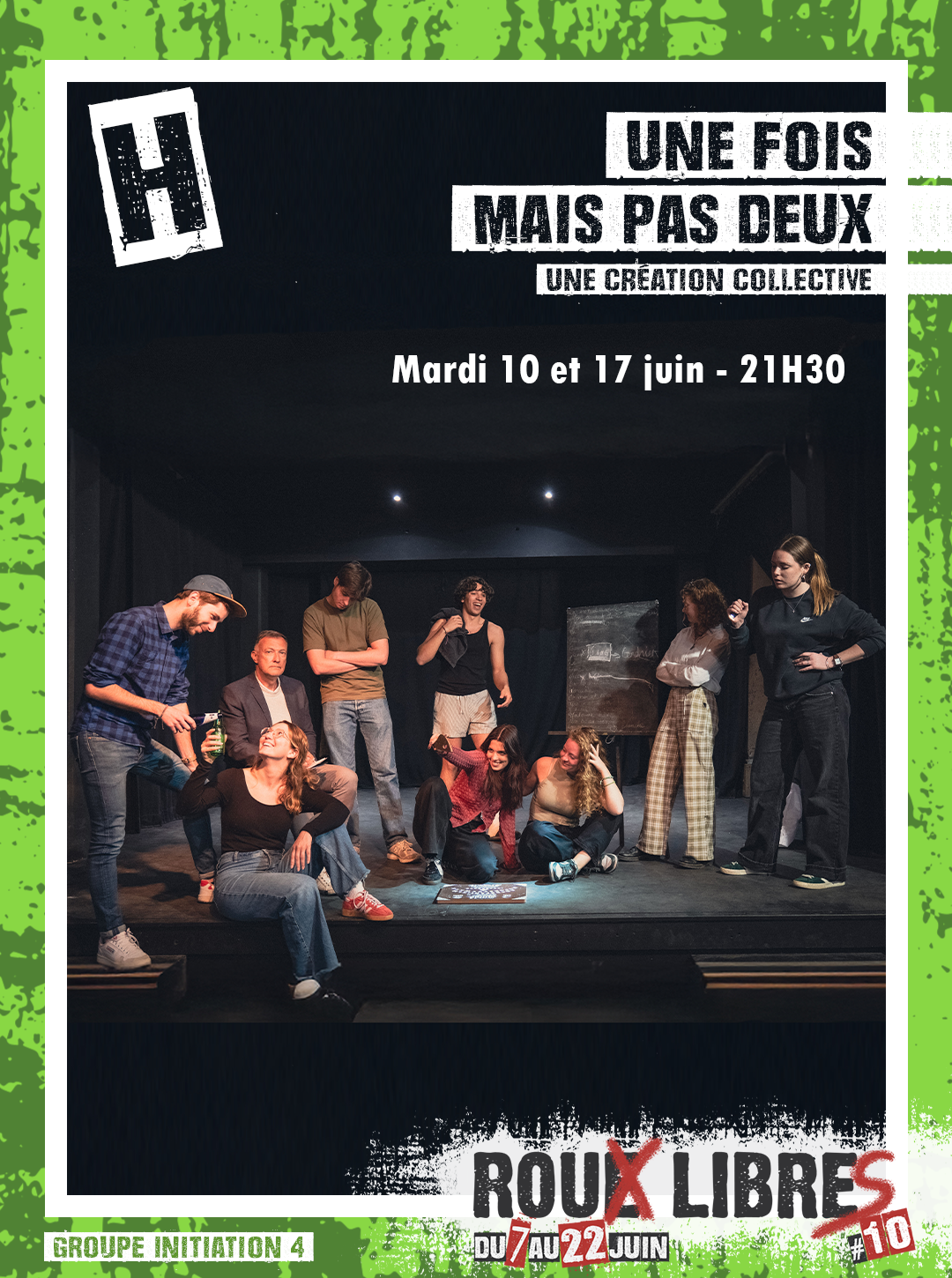 H - UNE FOIS MAIS PAS DEUX - La Marge Rousse